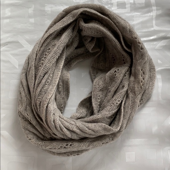 Accessories | Nwot Gray Infinity Scarf | Poshmark